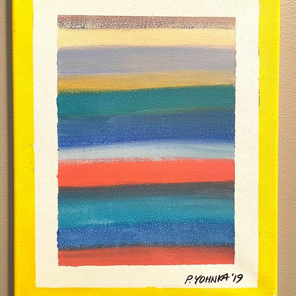 Stripe Painting - Etsy