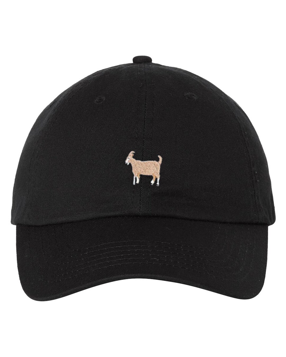 GOAT Greatest of All Time Embroidered Unisex Baseball Cap Cotton ...