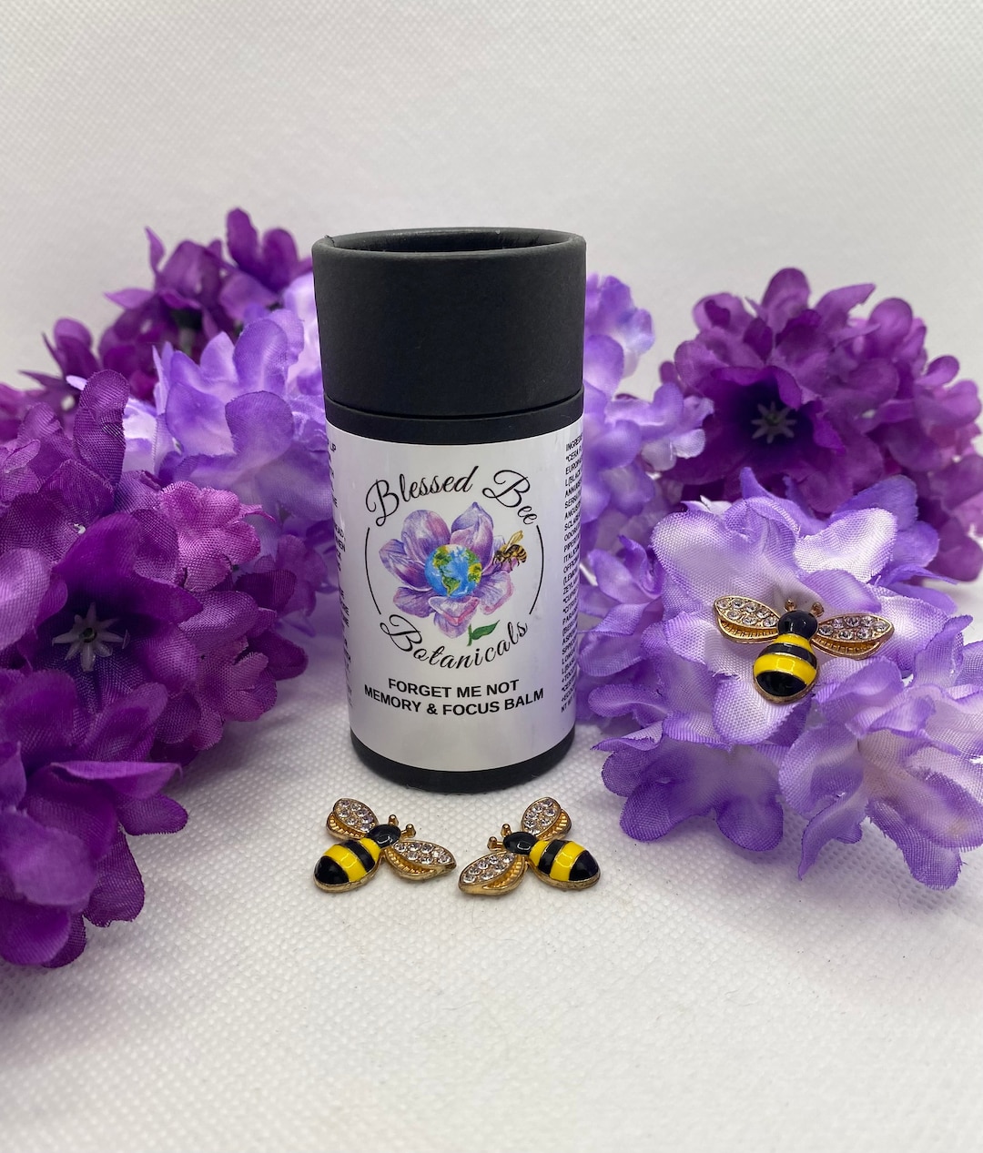 Forget Me Not Memory and Focus Balm | Organic Memory Aid - Etsy