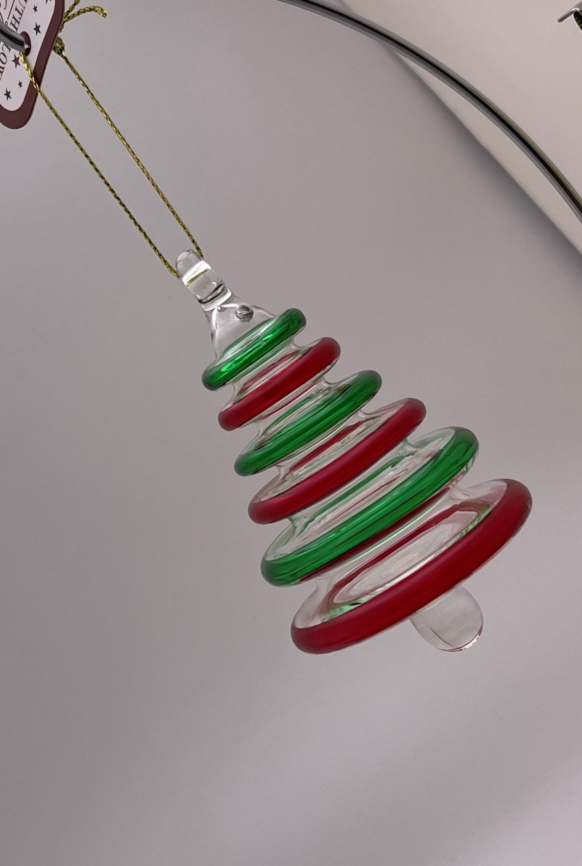 Blown Glass Handmade Christmas Tree Ornaments hand Painted - Etsy