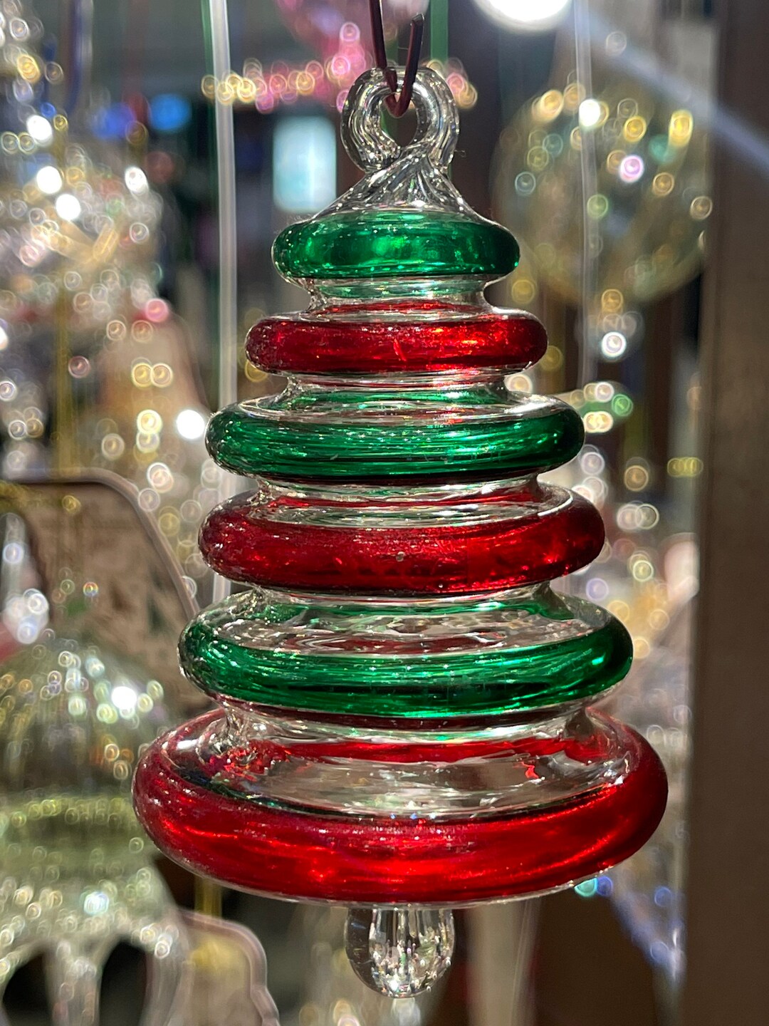 Blown Glass Handmade Christmas Tree Ornaments (hand Made and Hand ...