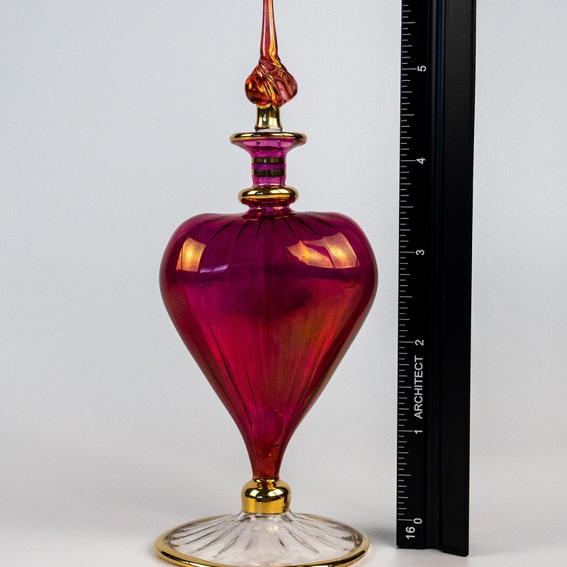 Pink Glass Oil Bottles - Etsy