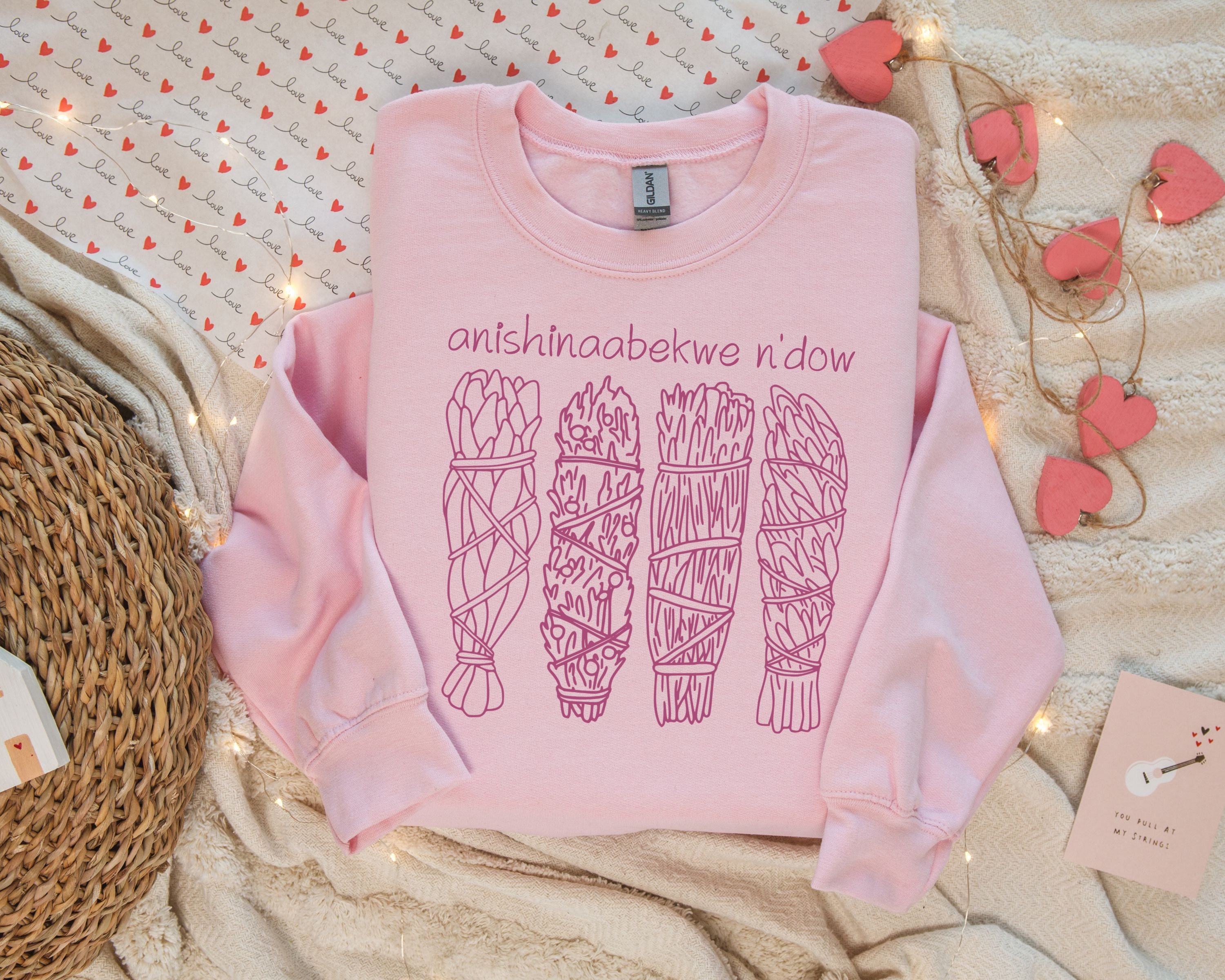 ANISHINAABEKWE Unisex Sweater, Anishinaabe Crewneck Sweatshirt, Unique ...