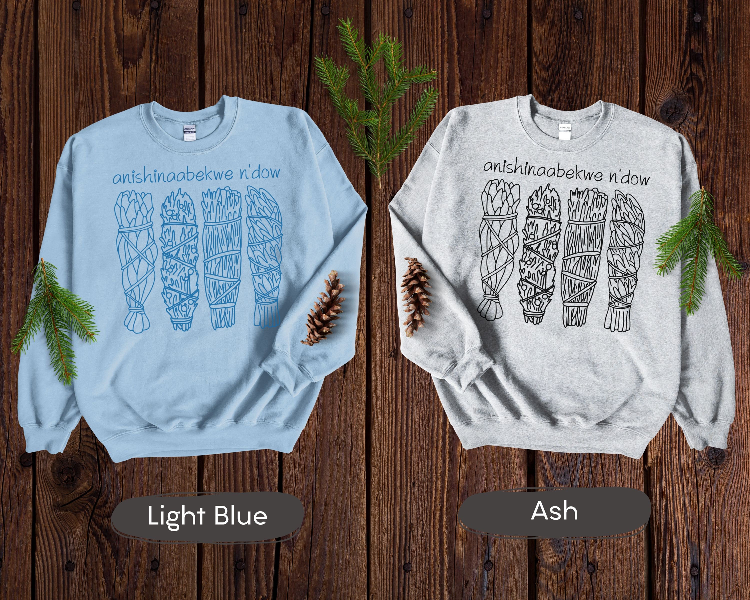 ANISHINAABEKWE Unisex Sweater, Anishinaabe Crewneck Sweatshirt, Unique ...