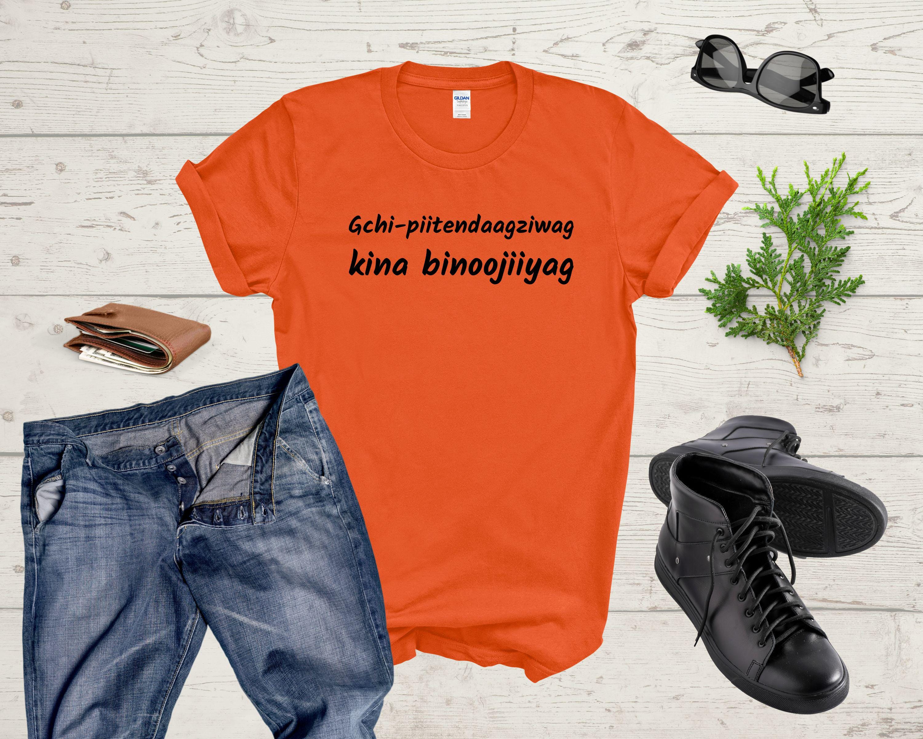 ORANGE SHIRT DAY Indigenous Owned Ojibwe Every Child Matters Shirt ...