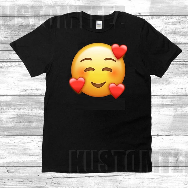 Emoji Tshirt - Etsy