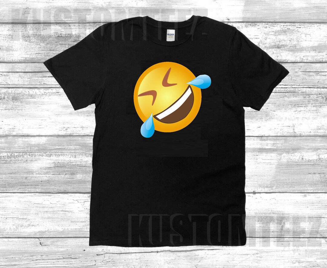 Rolling on the Floor Laughing Emoji Tshirt for Adult & Kids, Shirts for ...