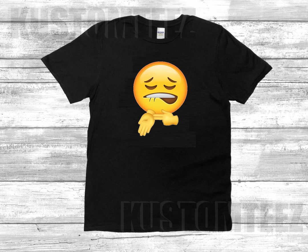 Sheesh Emoji Tshirt for Adult & Kids, Emoji Shirts for Groups, Friends ...