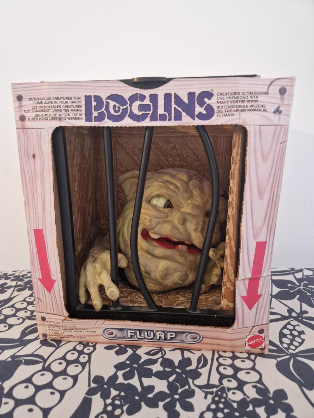 This Vintage 1987 Mattel Boglins FLURP. Boglins Flurp Puppet With ...