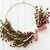 Autumn Wreath With Bells, Modern Fall Wreath, Fall Hoop Wreath, Gold ...