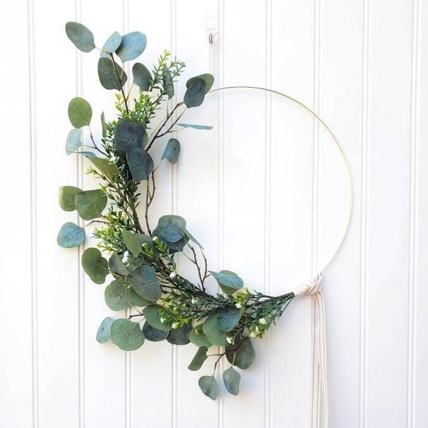 Modern Wreath - Etsy