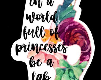 Laboratory Sticker - Etsy