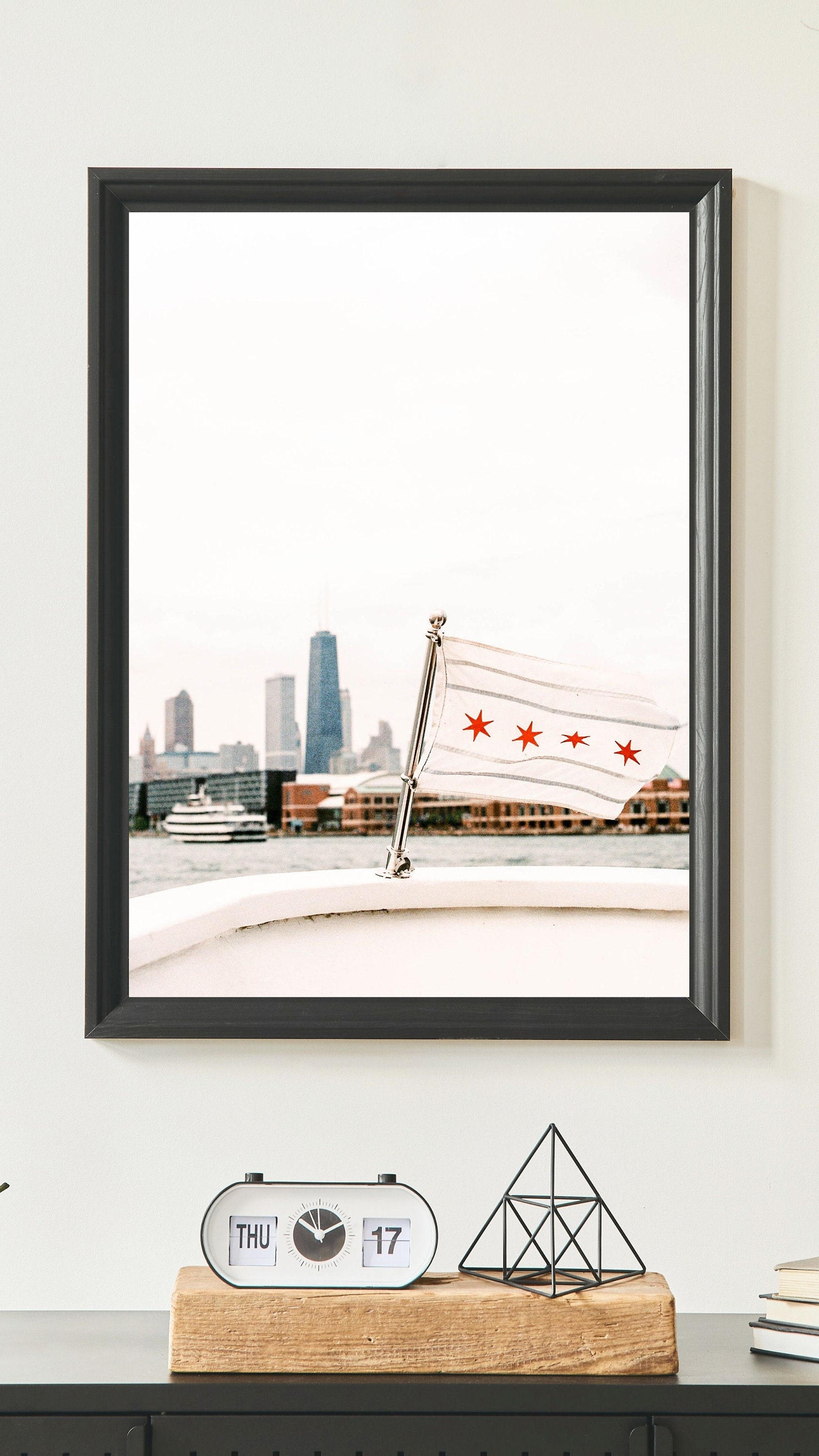 Chicago Flag | Chicago Print | Navy Pier Chicago | 35mm Film Print ...