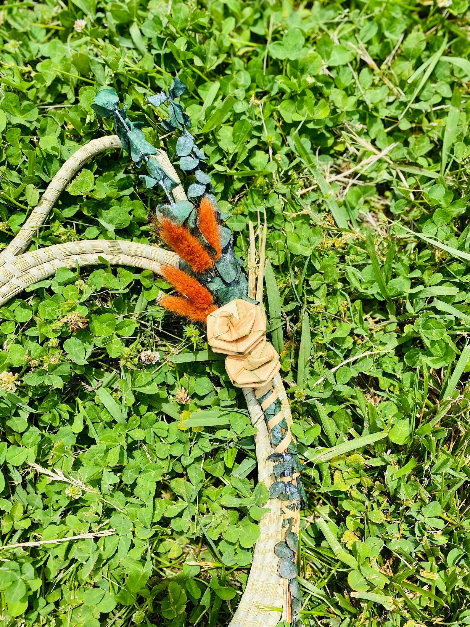 Gullah | Low-country | Sweetwater | Coil | Wreath | Sweetgrass Wreath ...