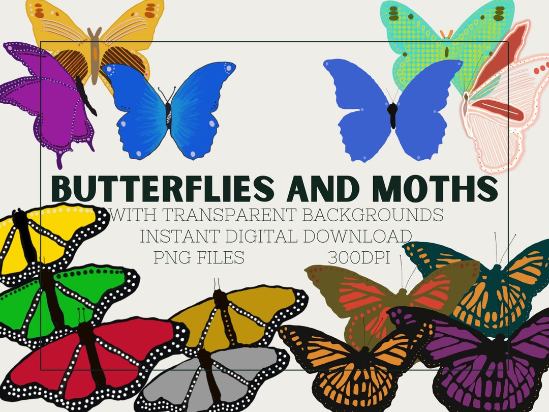 Colorful Butterfly Clipart, Moths and Butterflies, Monarch Butterfly ...
