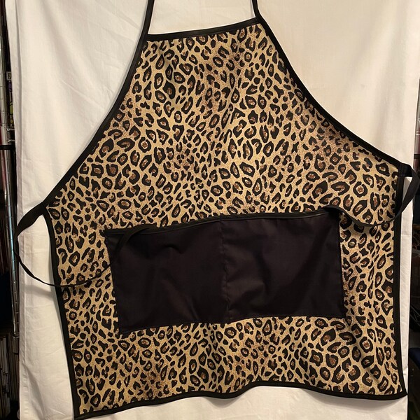 Leopard Apron - Etsy