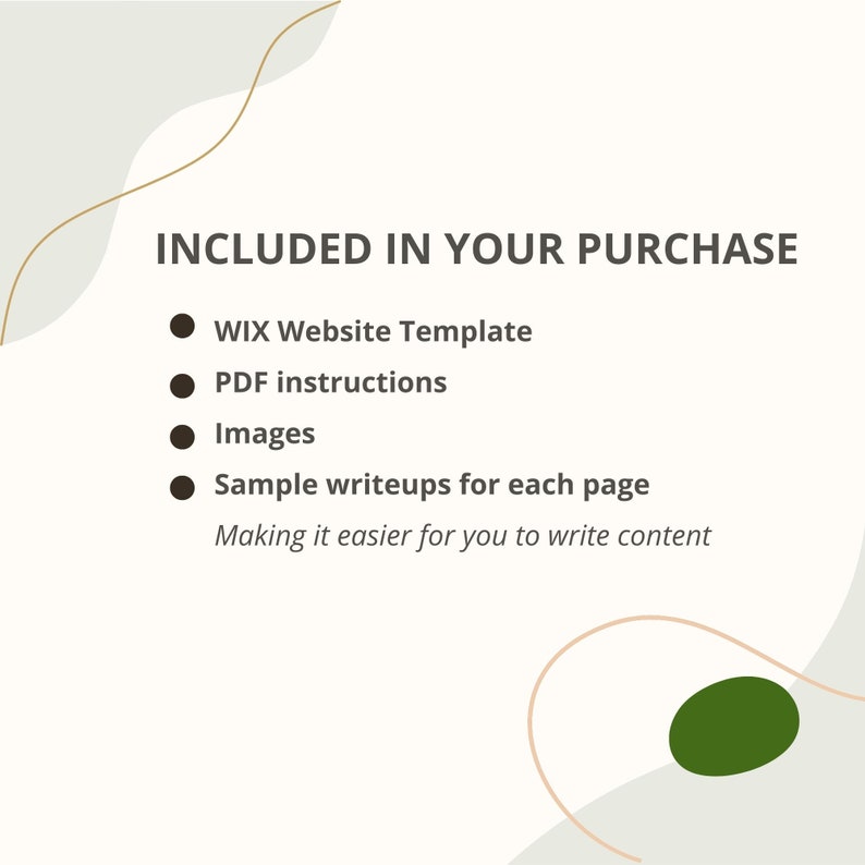 Wix Website Template, Wix Template Web Design, Wix Website Design, Wix ...