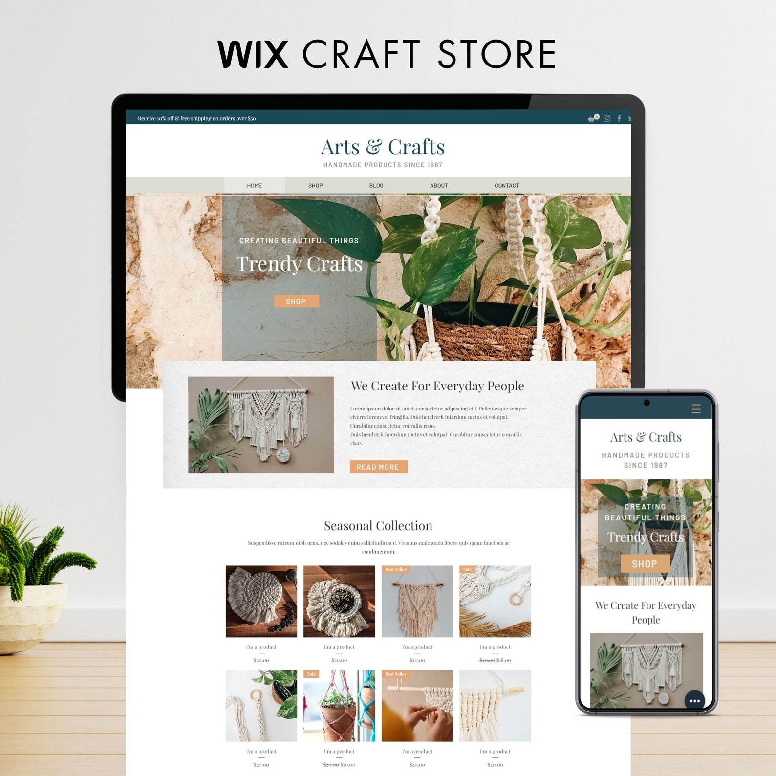 Online Store, Wix Website Template, Wix Template Website Design, Wix ...