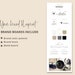 Photographer Branding Kit Canva Brand Kit Template Brand Board Template ...
