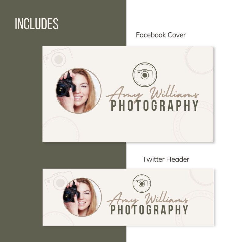 Photographer Branding Kit Canva Branding Bundle Photography - Etsy