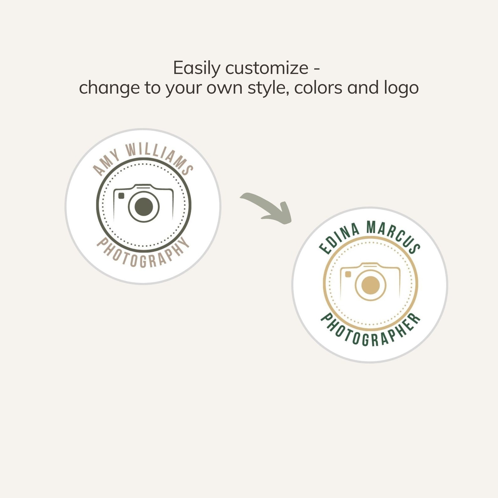 Photographer Branding Kit Canva Branding Bundle Photography - Etsy