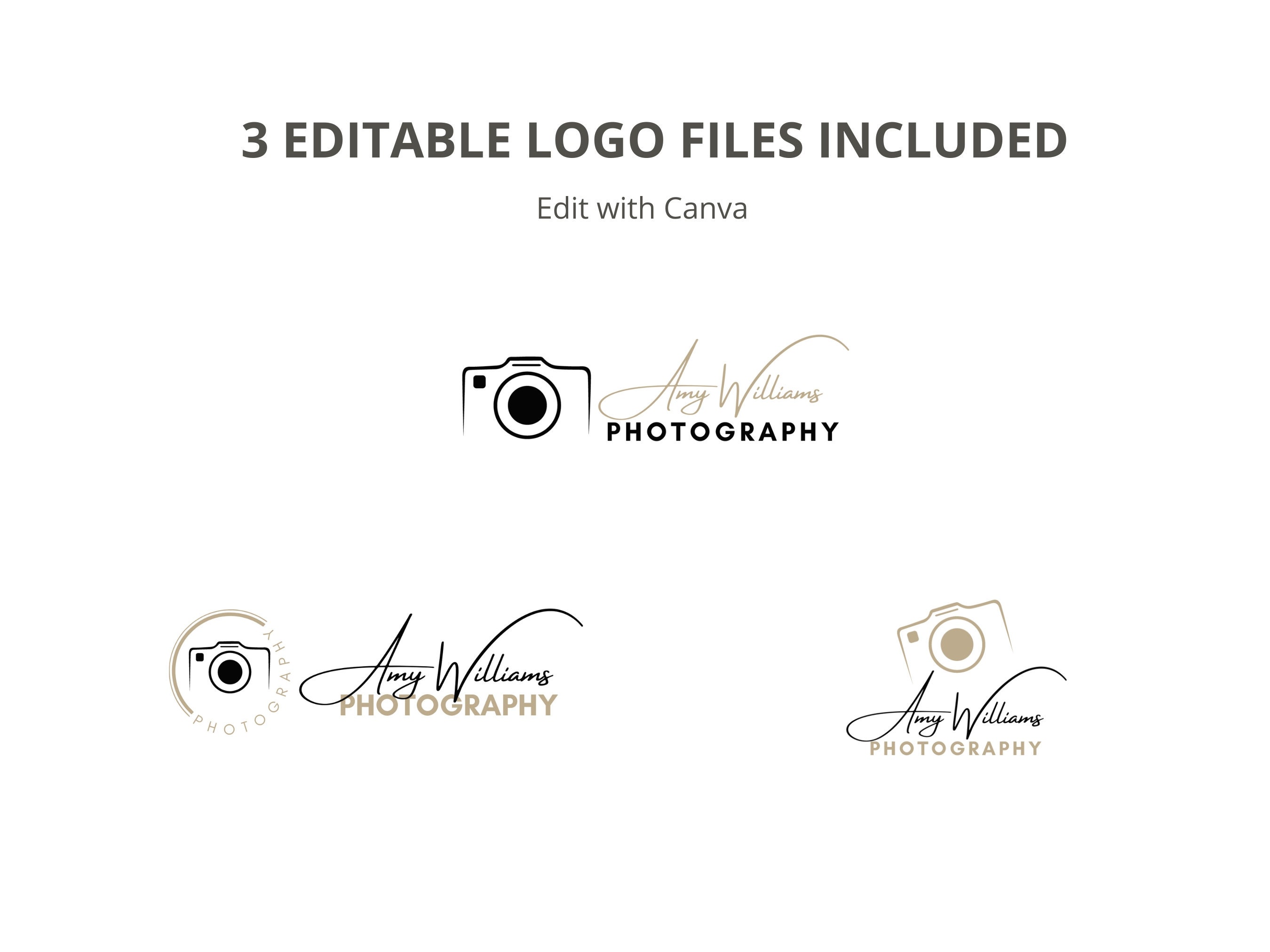 Photographer Branding Kit Canva Brand Kit Template Brand Board Template ...