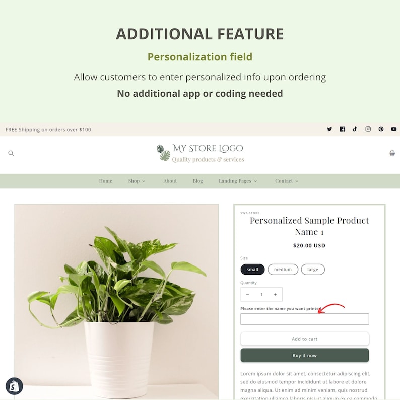Shopify Theme Template, Shopify Website Template, Shopify Web Design ...