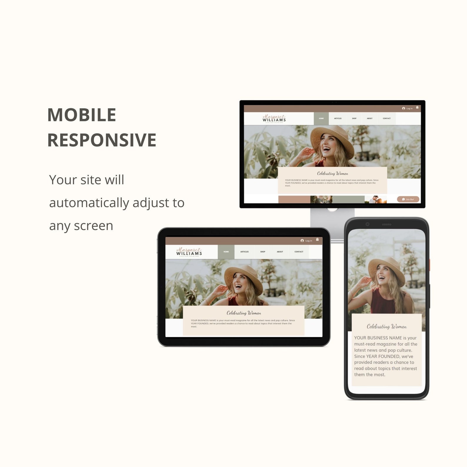 Wix Website Template, Wix Template Web Design, Wix Blog Theme, Wix ...