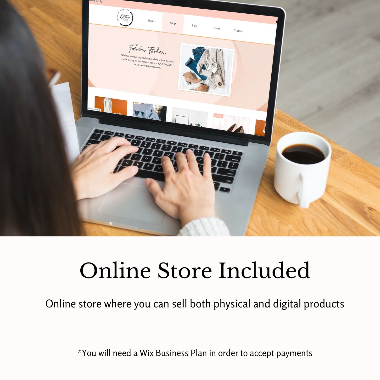 Wix Online Store Template, Shop Template, Ecommerce Website, Wix ...