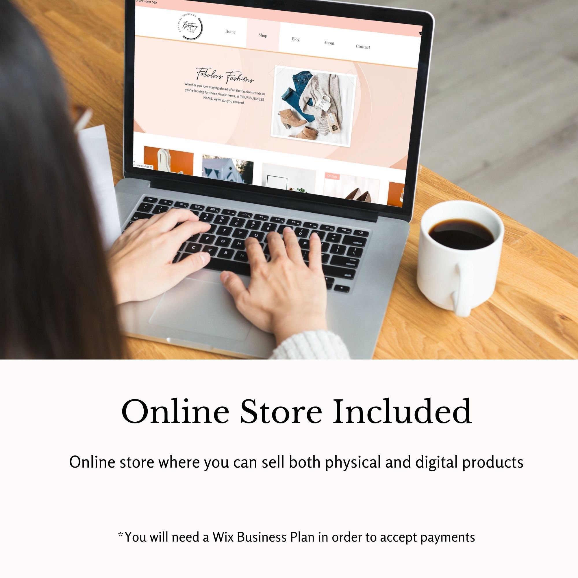 Wix Online Store Template, Shop Template, Ecommerce Website, Wix ...