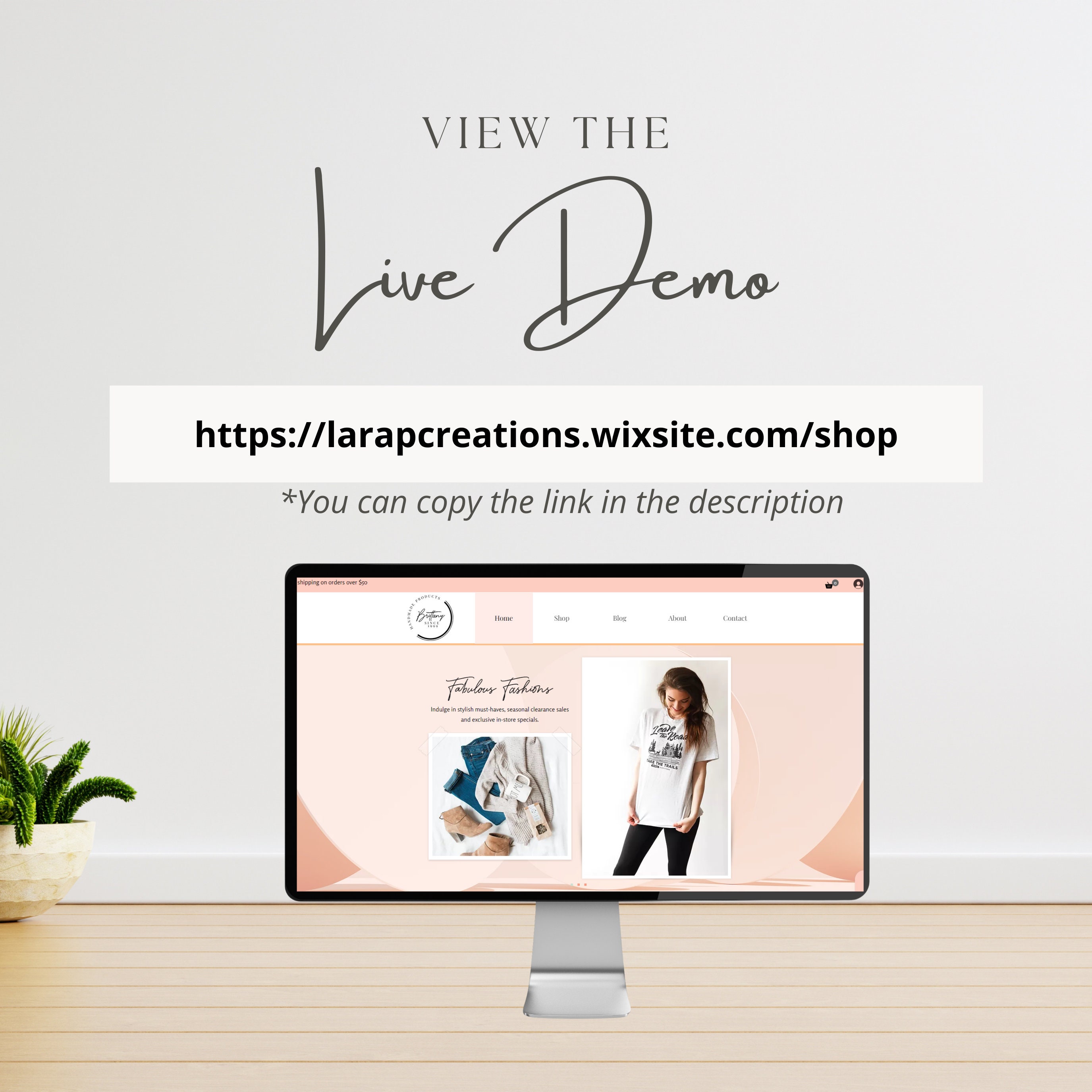 Wix Online Store Template, Shop Template, Ecommerce Website, Wix ...