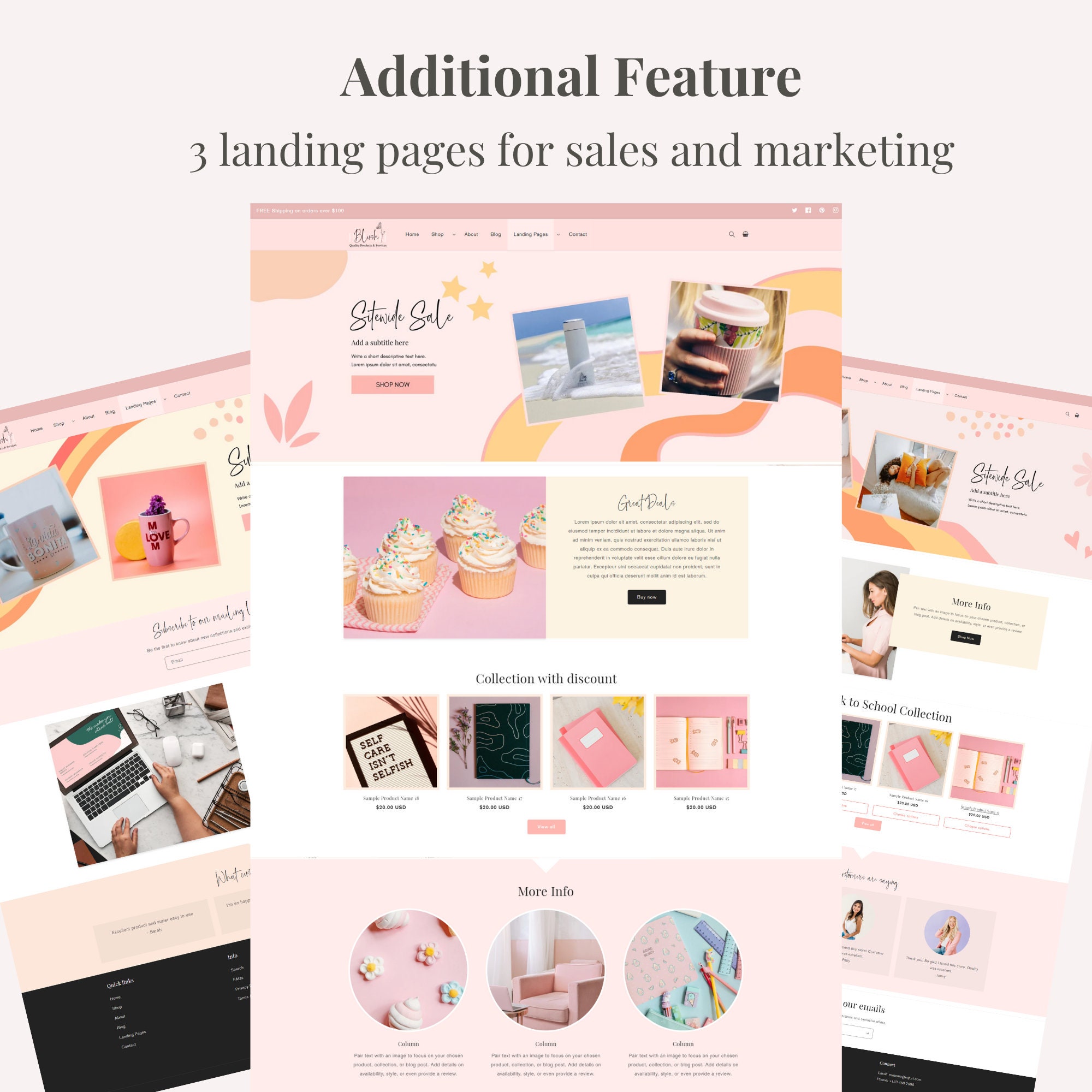 Shopify Theme, Store Shopify Template, Shopify Web Design, Shopify ...