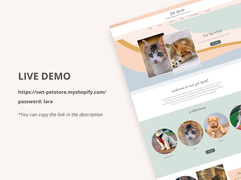 Pets Shopify Theme | Pet Store Shopify Template | Website Design ...