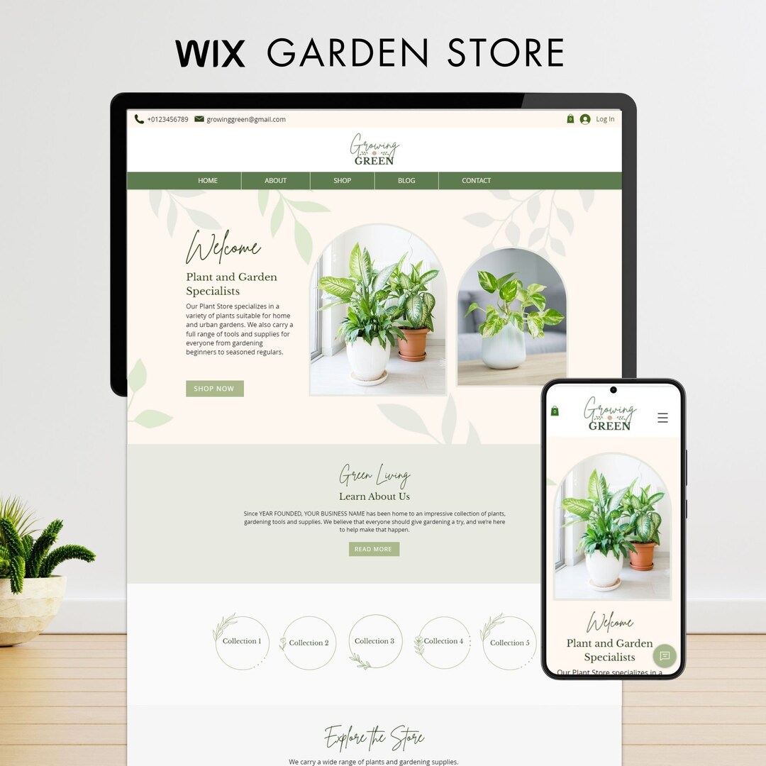 Wix Website Template, Wix Template Web Design, Wix Website Design, Wix ...