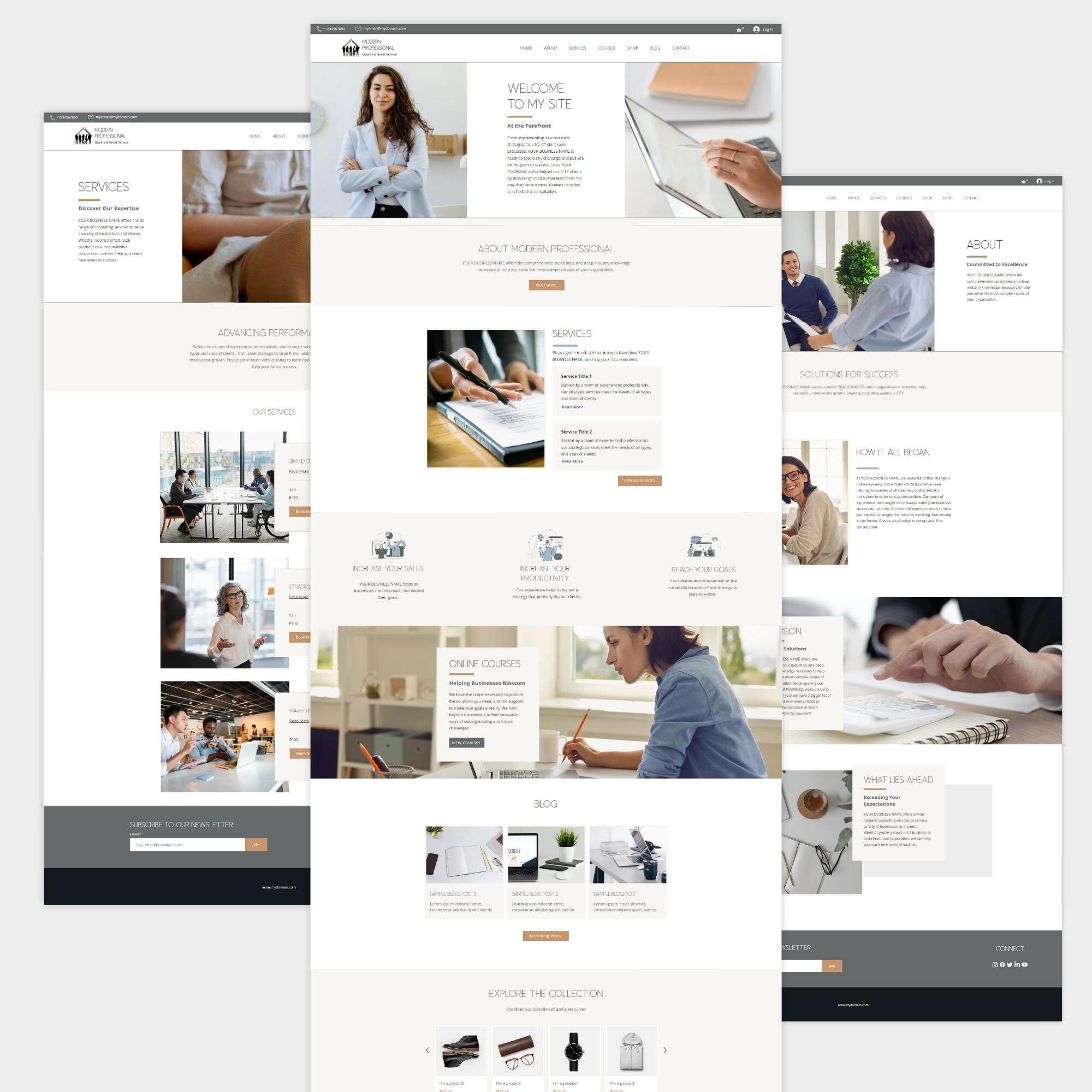 Wix Website Template, Wix Template Website Design, Wix Web Design ...
