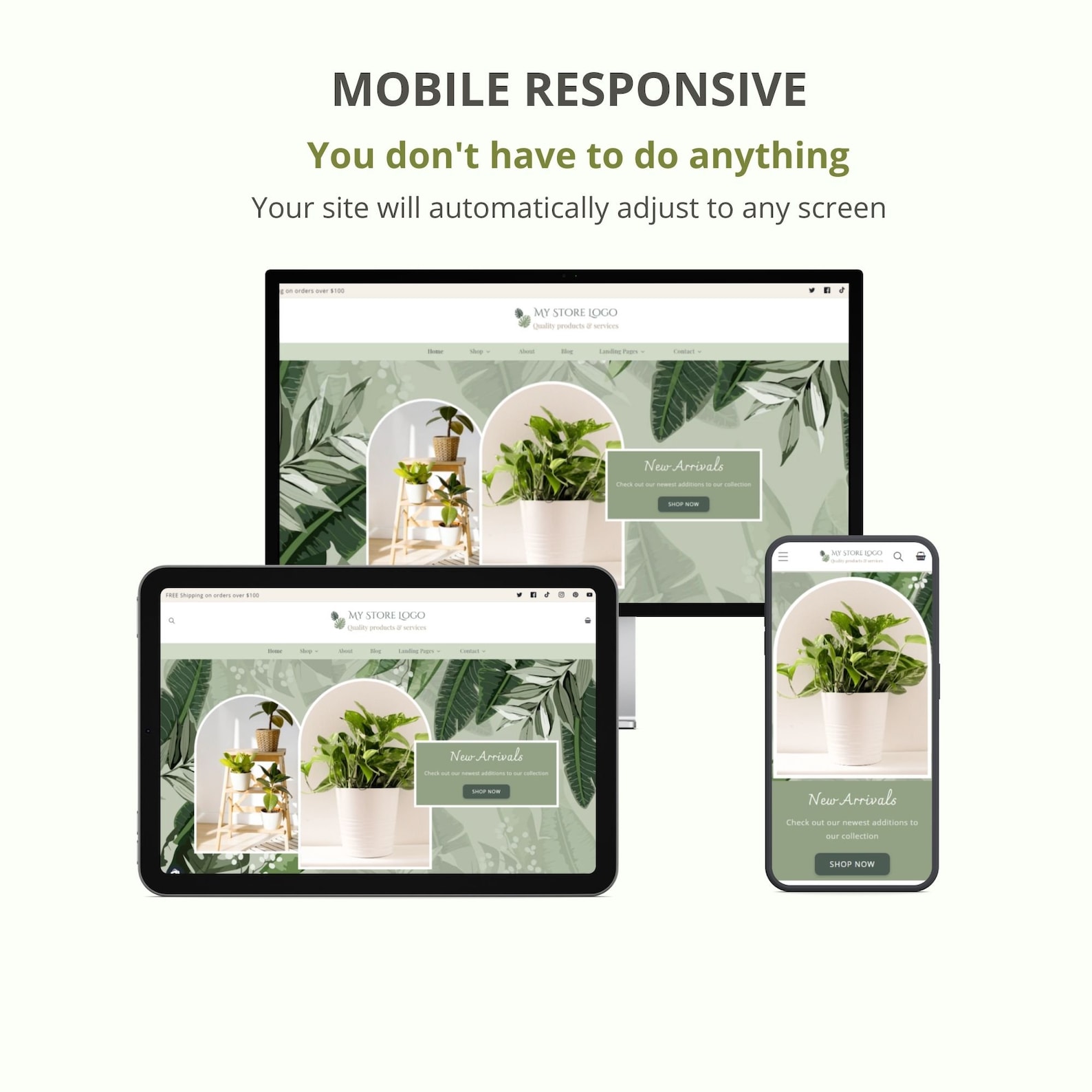 Shopify Theme Template, Shopify Website Template, Shopify Web Design ...