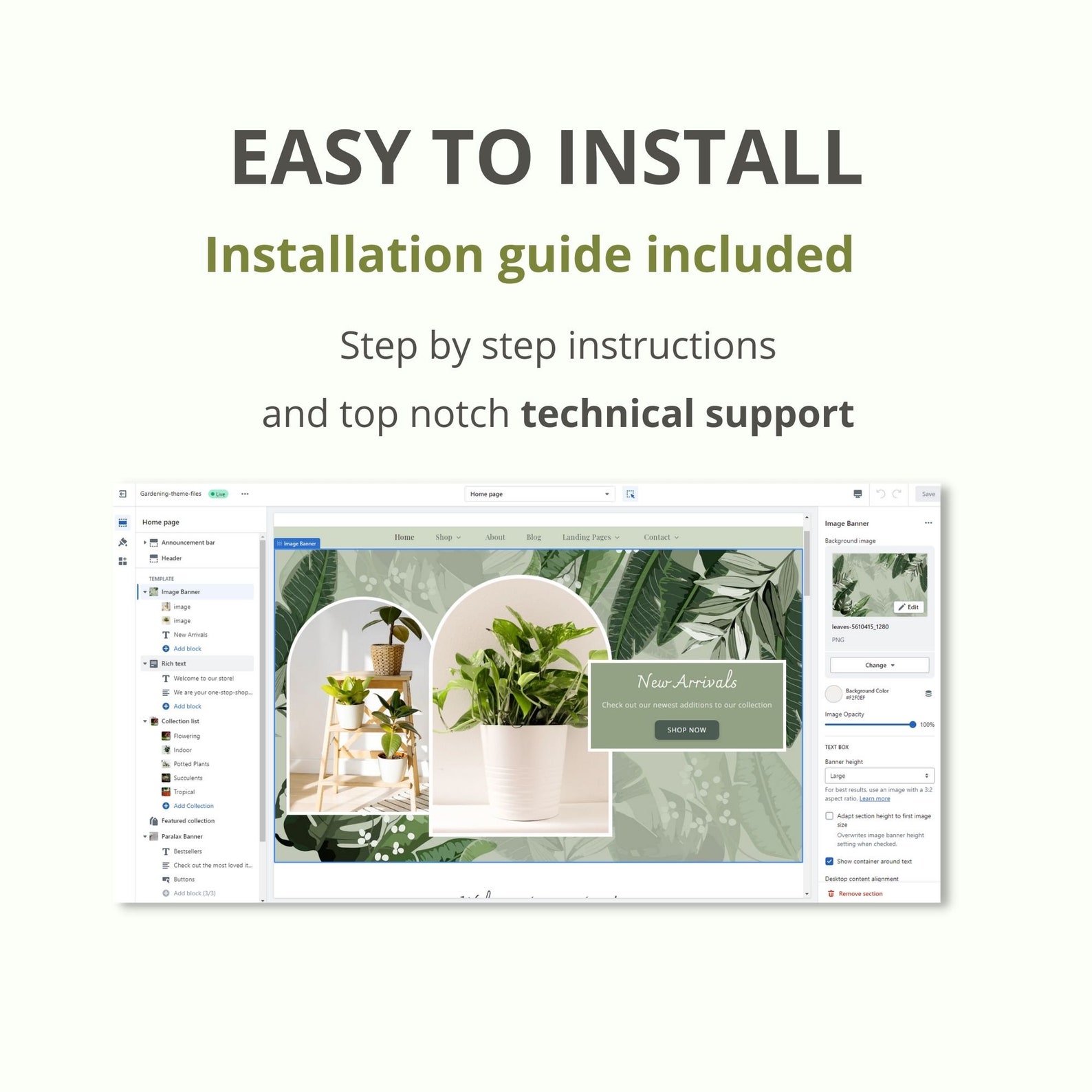 Shopify Theme Template, Shopify Website Template, Shopify Web Design ...