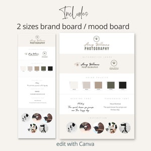 Photographer Branding Kit, Canva Branding Bundle, Photography Brand Kit ...