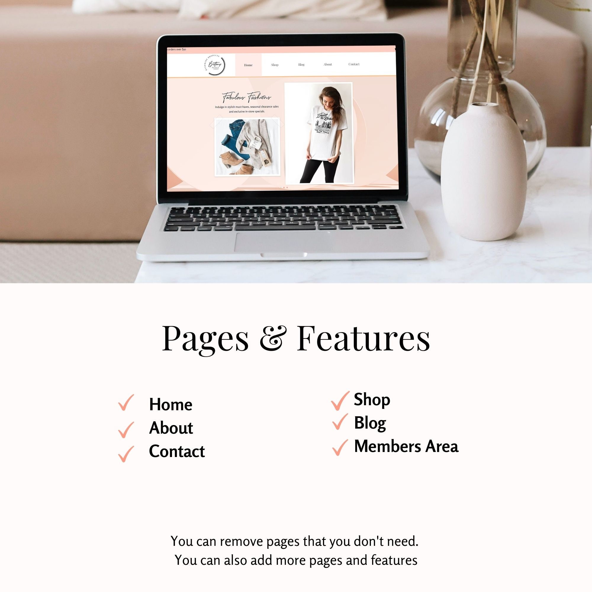 Wix Online Store Template, Shop Template, Ecommerce Website, Wix ...