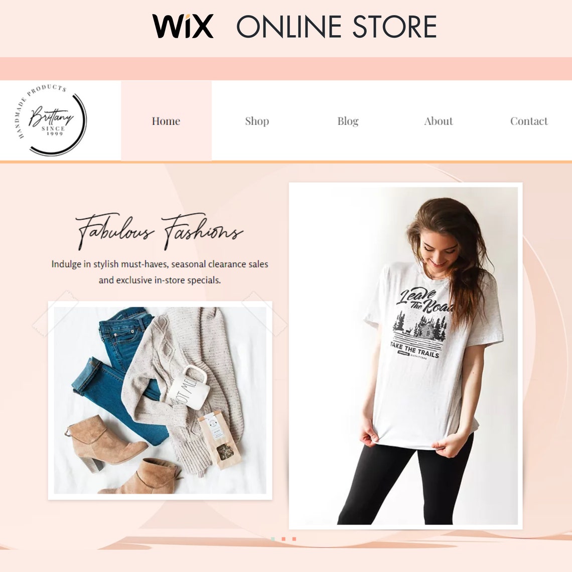 Wix Online Store Template, Shop Template, Ecommerce Website, Wix ...