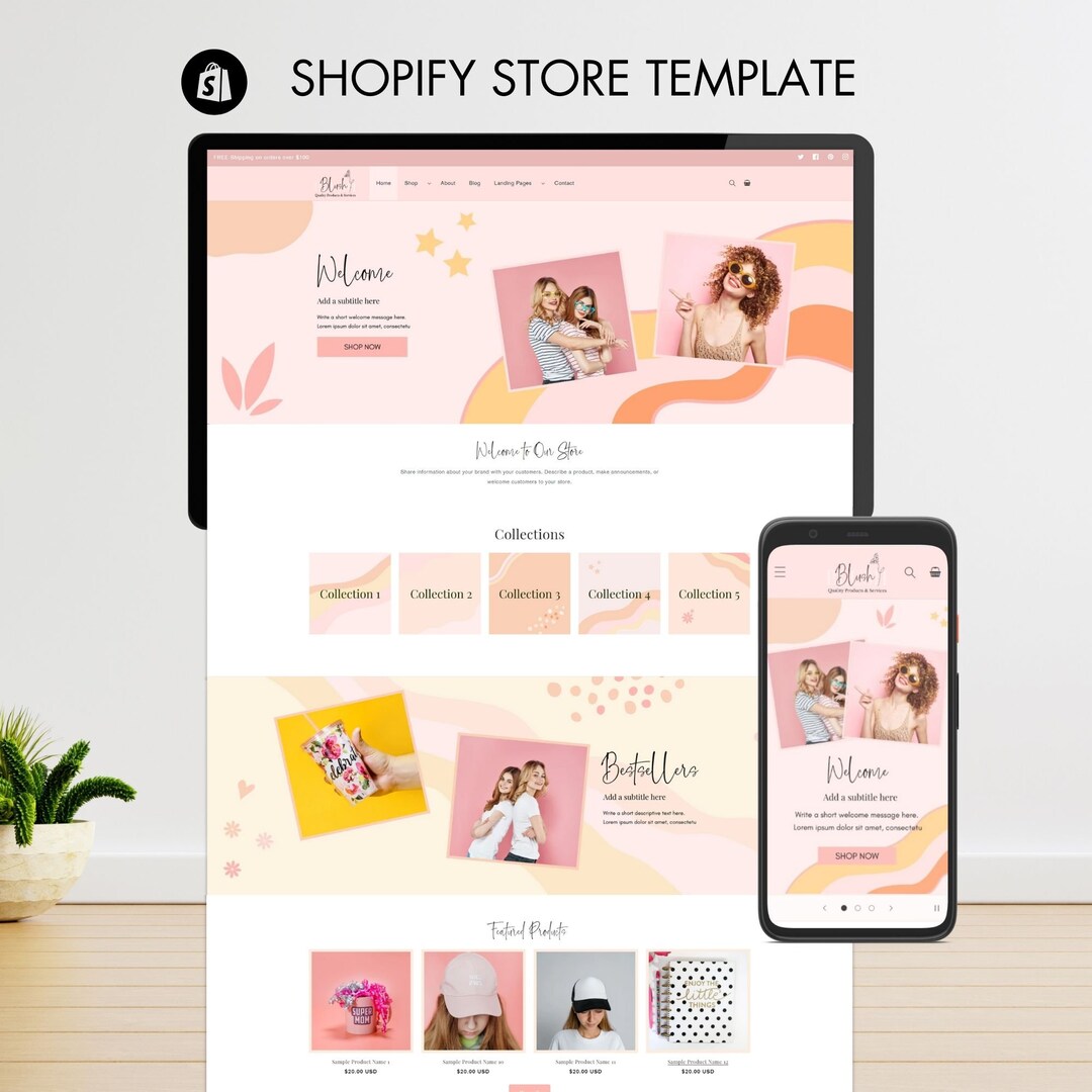 Shopify Theme, Store Shopify Template, Shopify Web Design, Shopify ...