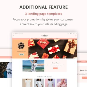 Shopify Website Template, Shopify Theme, Shopify Web Design, Shopify ...