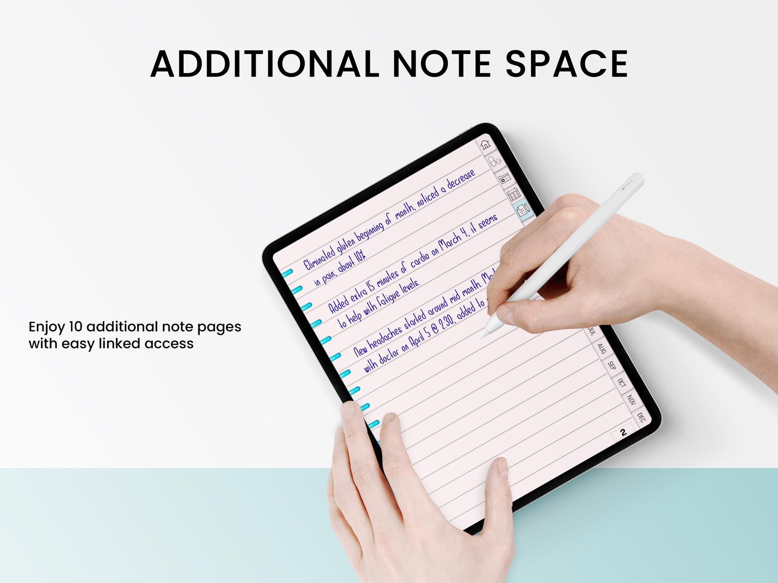 Digital Chronic Pain & Symptom Tracker: Goodnotes PDF (775+ Pages) - Etsy