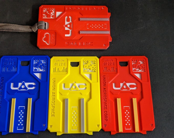 Custom Doom UAC Keycard Holder - Etsy