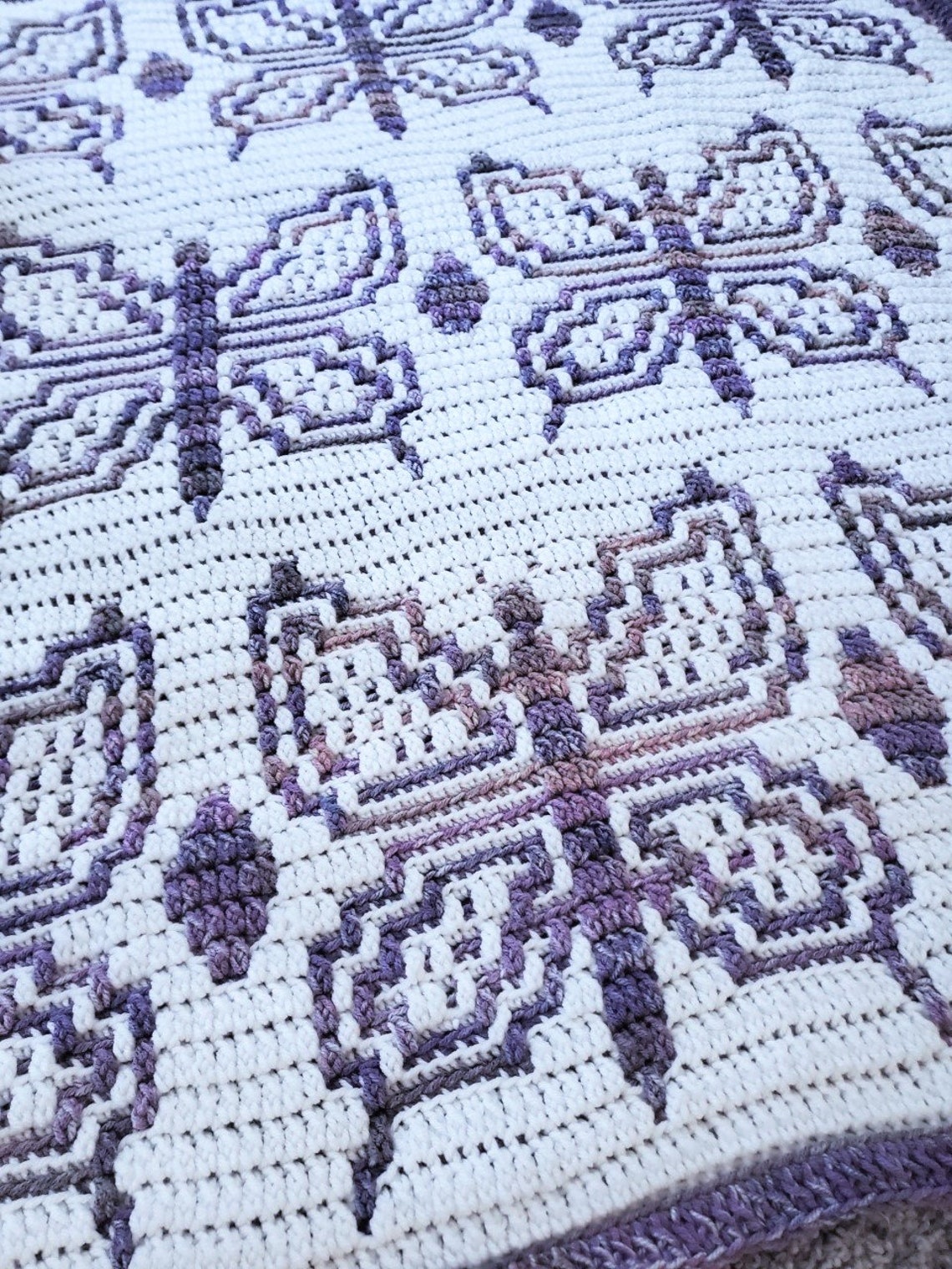 Butterfly and Diamond Pattern | Etsy