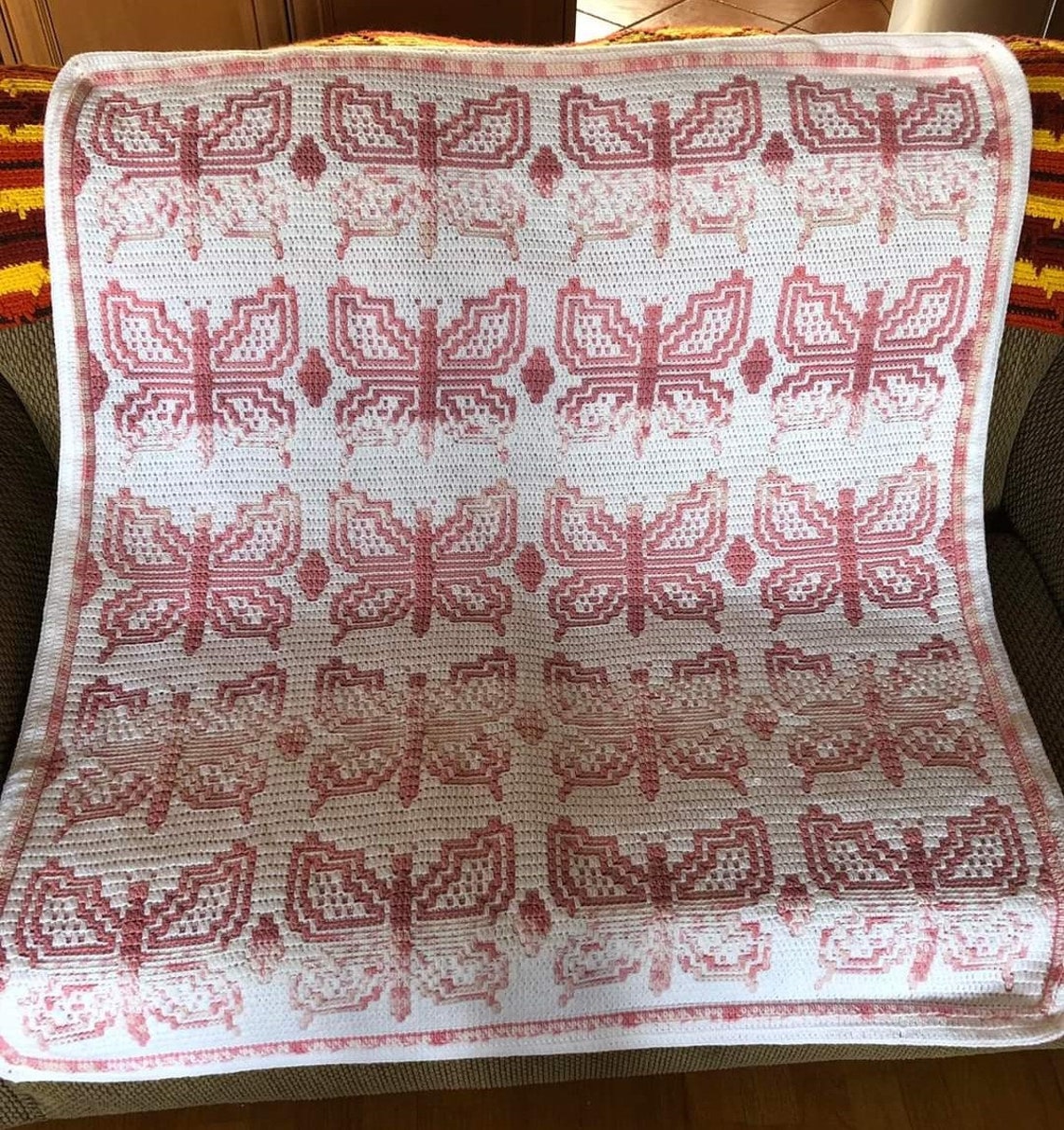 Butterfly and Diamond Pattern - Etsy