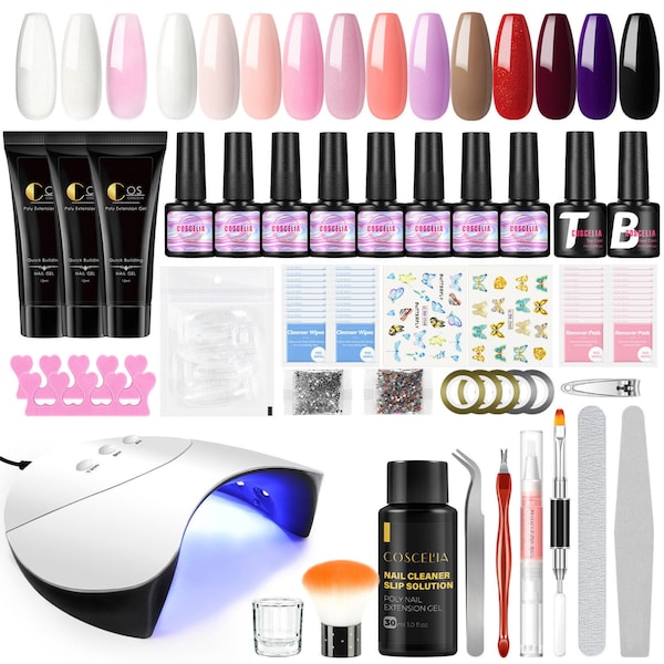 Poly Gel Nail Kit - Etsy