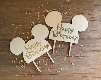 Cake Attachment Happy Birthday - Etsy