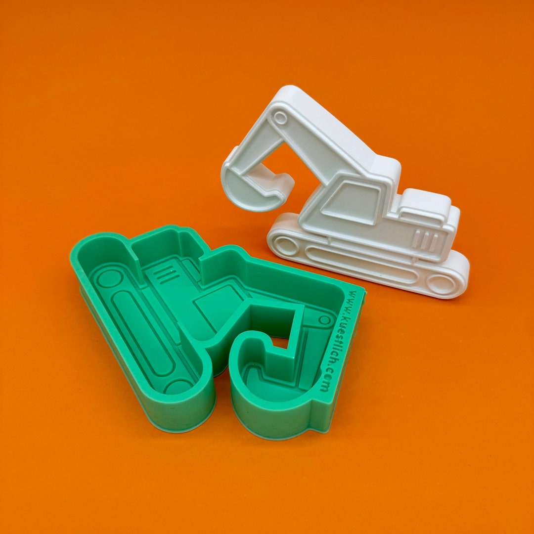 Silicone Mold Excavator Casting Mold Silicone Casting Mold Concrete ...