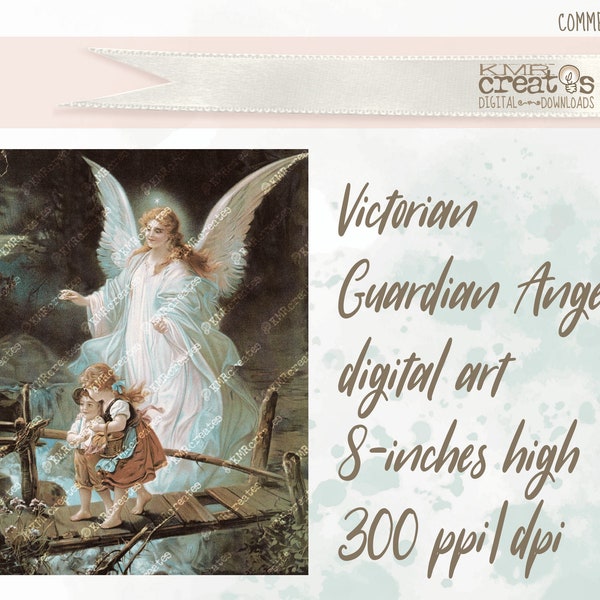 Victorian Angel Digital - Etsy